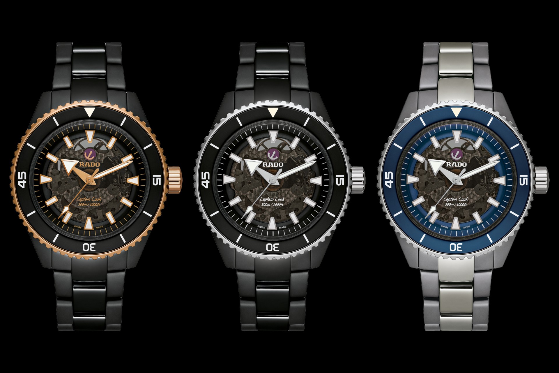 Rado Captain Cook High-Tech Ceramic ส่วนผสมที่ลงตัวระหว่างความคลาสสิก ...