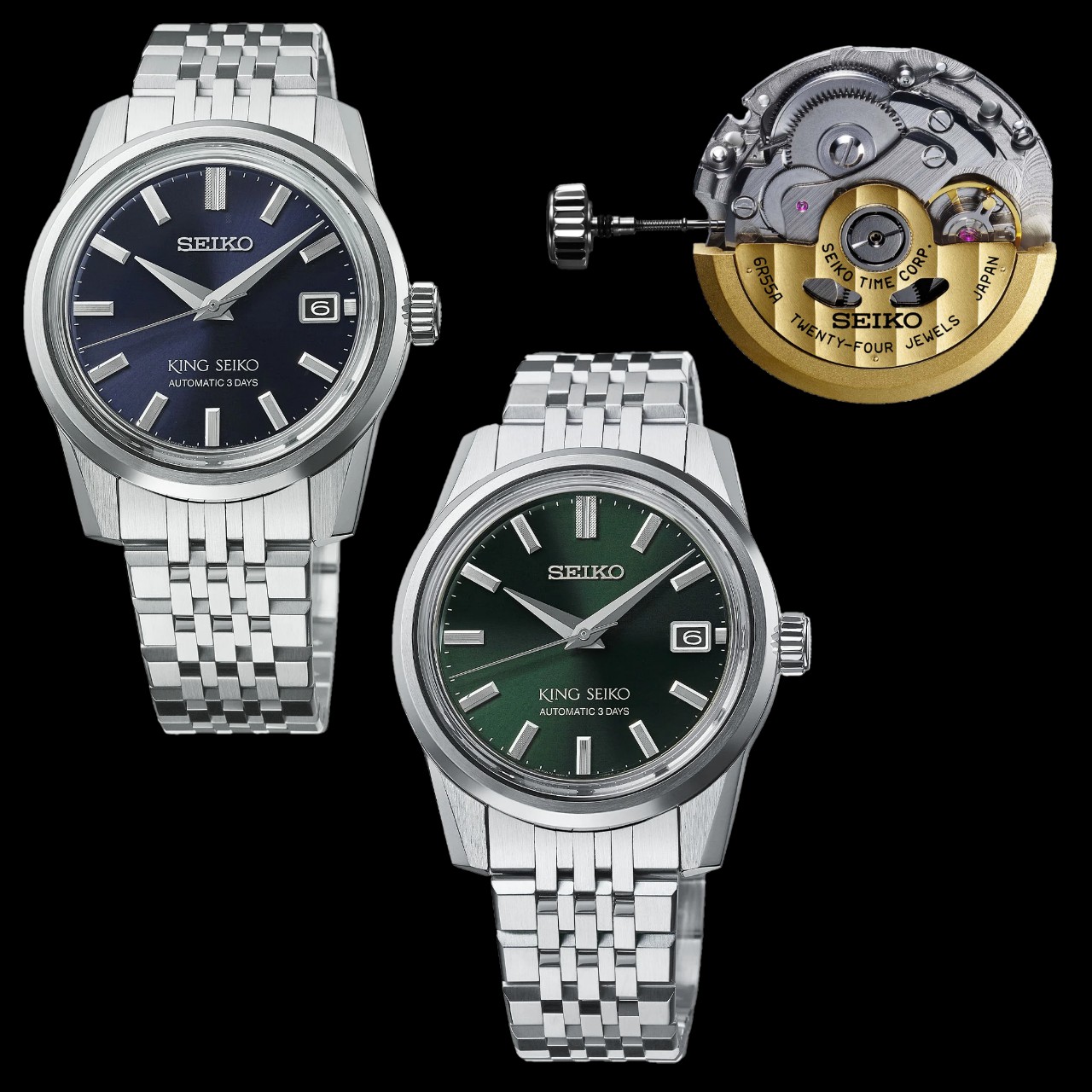 Seiko ‘King Seiko’ 3 Days SPB369 SPB371 SPB373 เพิ่มขนาดใหม่พร้อมกลไก ...