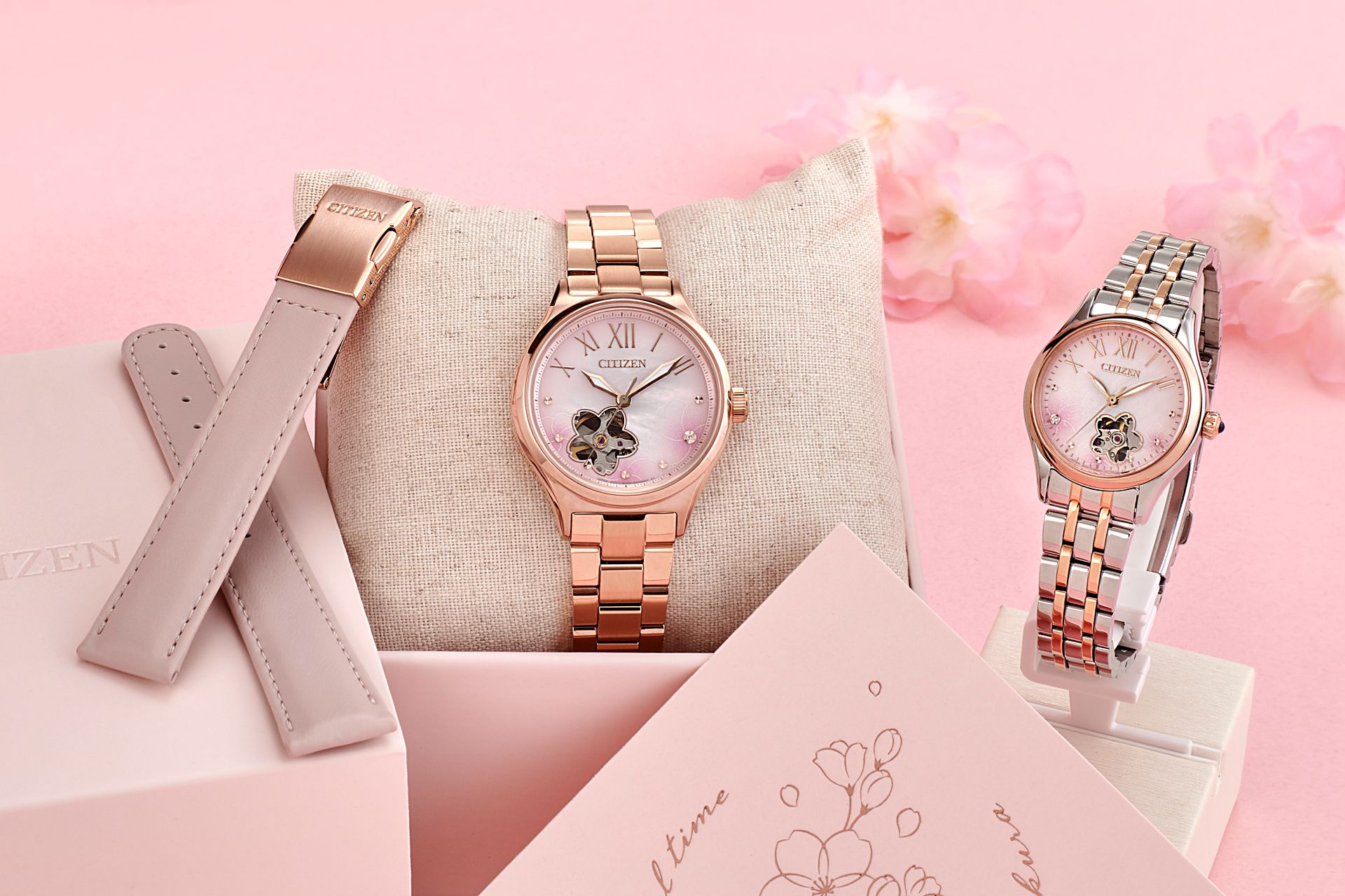 Citizen “Sakura” Limited Edition Collection PR1044-87Y & PC1017-70Y ...