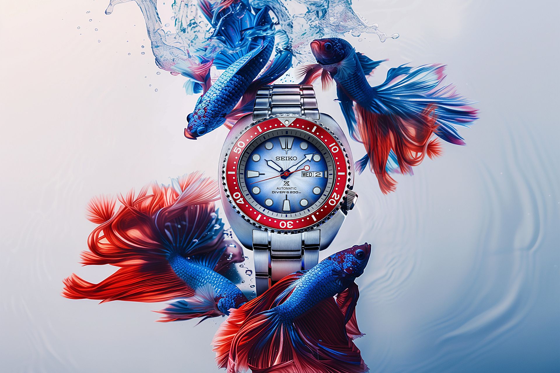 Seiko Prospex Siamese Fighting Fish Limited Edition SRPL17K เผยความงาม ...
