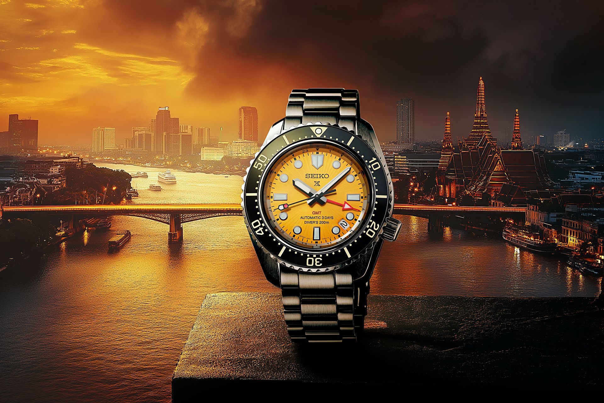 Seiko Prospex 1968 Heritage Diver’s GMT “The Night of Siam” Limited ...